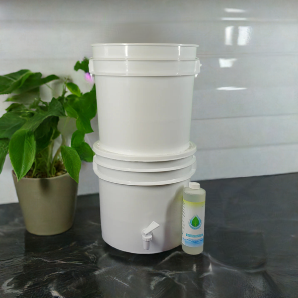 (2 in 1) Bam / Water Filter Bucket System – Perfect Gardens